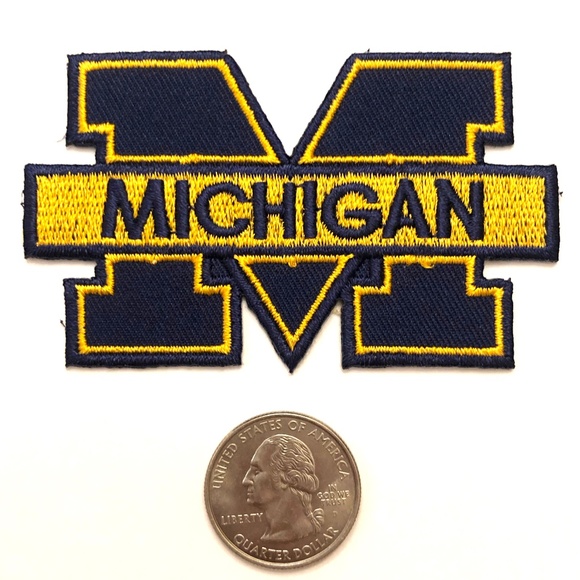 Accessories | Michigan Wolverines Patch Iron On Football Team | Poshmark